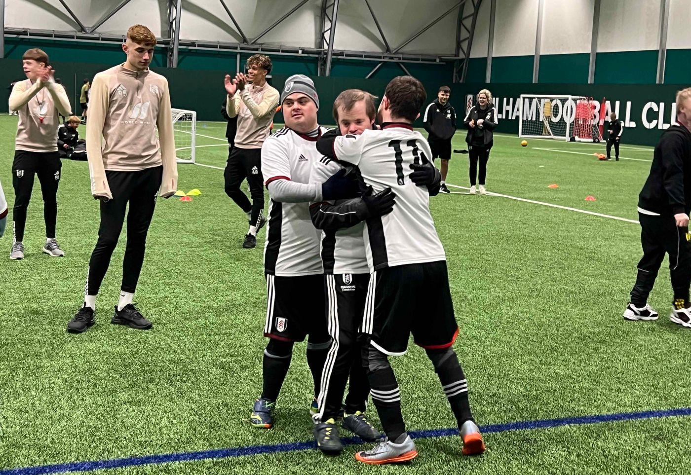 Under 18’s football team play Fulham Badgers to mark World Down’s ...