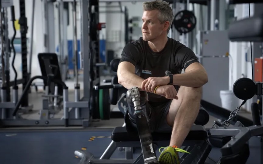 John McFall trains to become the world’s first disabled astronaut