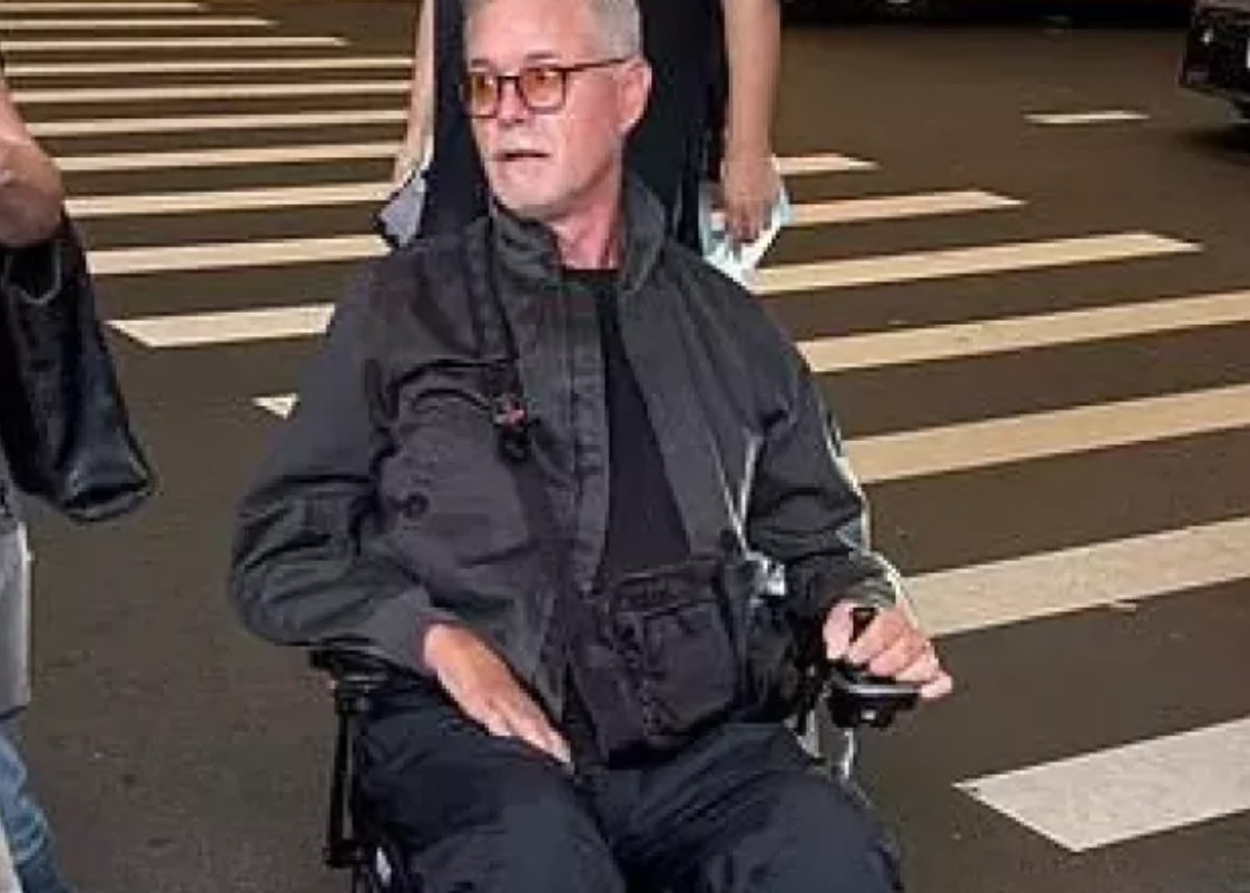 Eric Dane spotted in a wheelchair months after revealing he is living with ALS